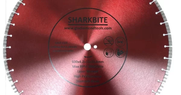 24 Inch Laser Welded Turbo Segment Diamond Blade