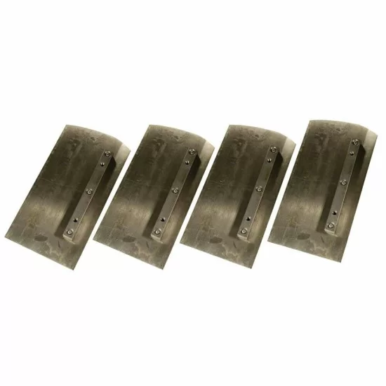 24 Inch Power Trowel Finish Blades 5in X 9in (4-Pcs)
