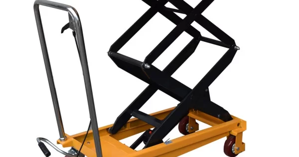 Hydraulic Manual Lift Cart Table 36" X 20" | 770 LBS Capacity